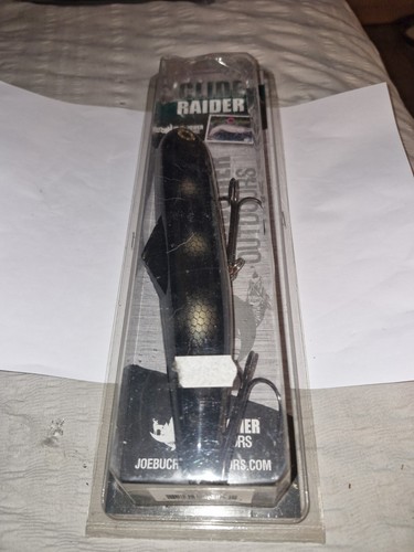 Joe Bucher DepthRaider CD 8 Inch black Perch Pattern Pike Lure Musky ...