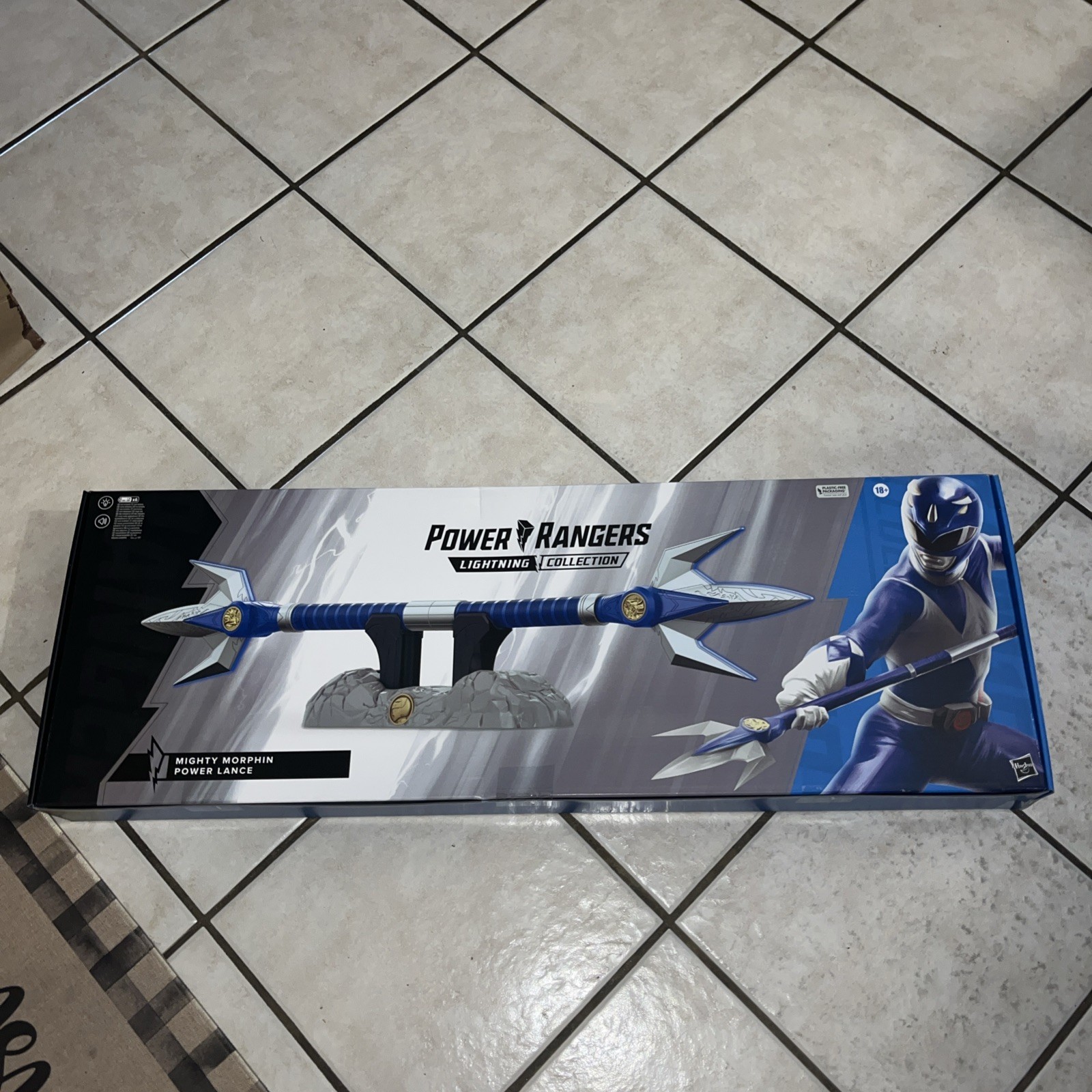 Power Rangers Lightning Collection Blue Ranger Mighty Morphin Power ...