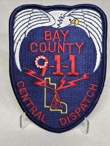Bay County 911 Florida Central Dispatch Fire EMS Communications Patch ...