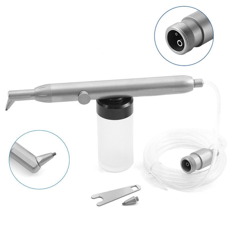 Dental Alumina Air Polisher Abrasion Microetcher Sandblaster 2Hole ...