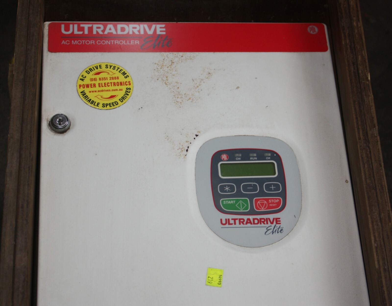 PDL ULTRADRIVE UE075C54 75A AC MOTOR CONTROLLER ELITE variable speed ...