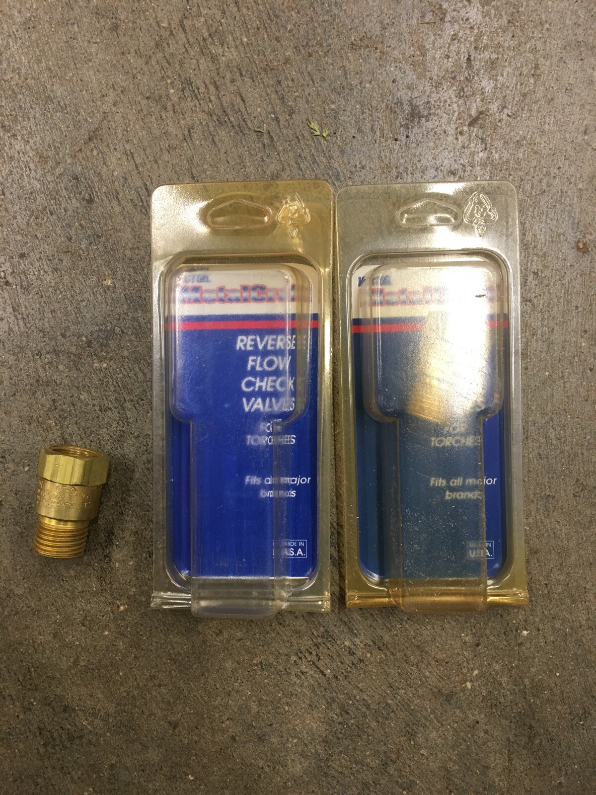 2 Victor MetalCraft CTO-MCS 0387-0783 Oxygen Reverse Flow Check Valves ...