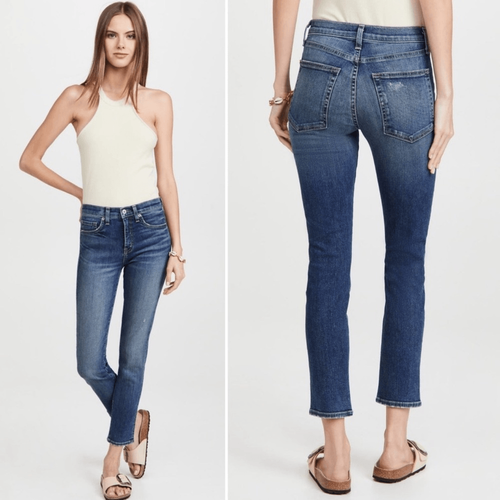 NILI LOTAN Mid Rise Skinny classic wash 25 | eBay
