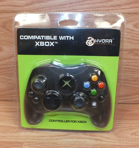 Hydra-Performance Black Large Wired Controller With 2 Vibrating Motors ...