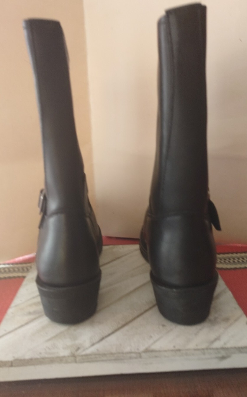 Red Wing Indian Marathon Motorcycle Boots 968 07/06 Black Mens 13 E2 ...