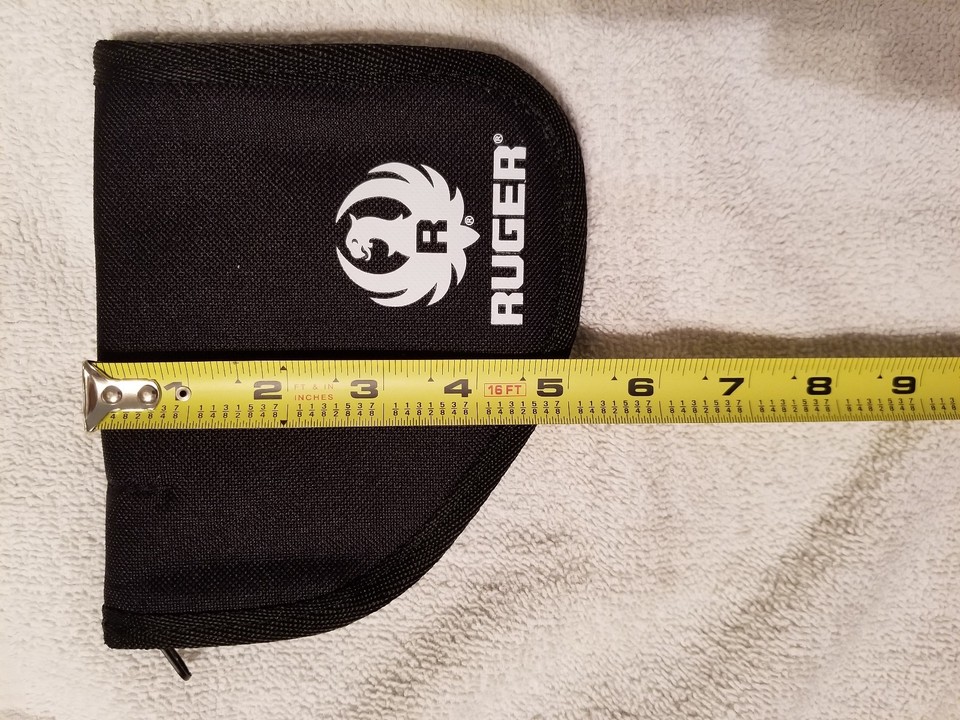 Factory Ruger Subcompact Semi-automatic LCP .380 Zippered Black Soft ...