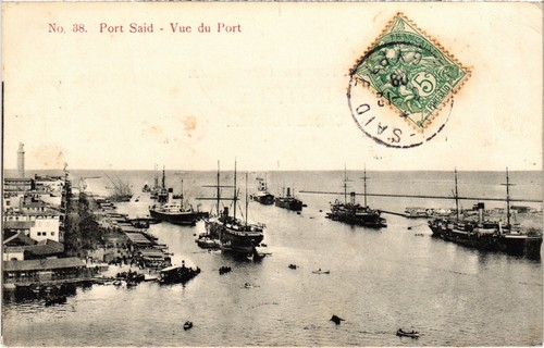 CPA AK PORT-SAID Vue du Port EGYPT (1325779) | eBay