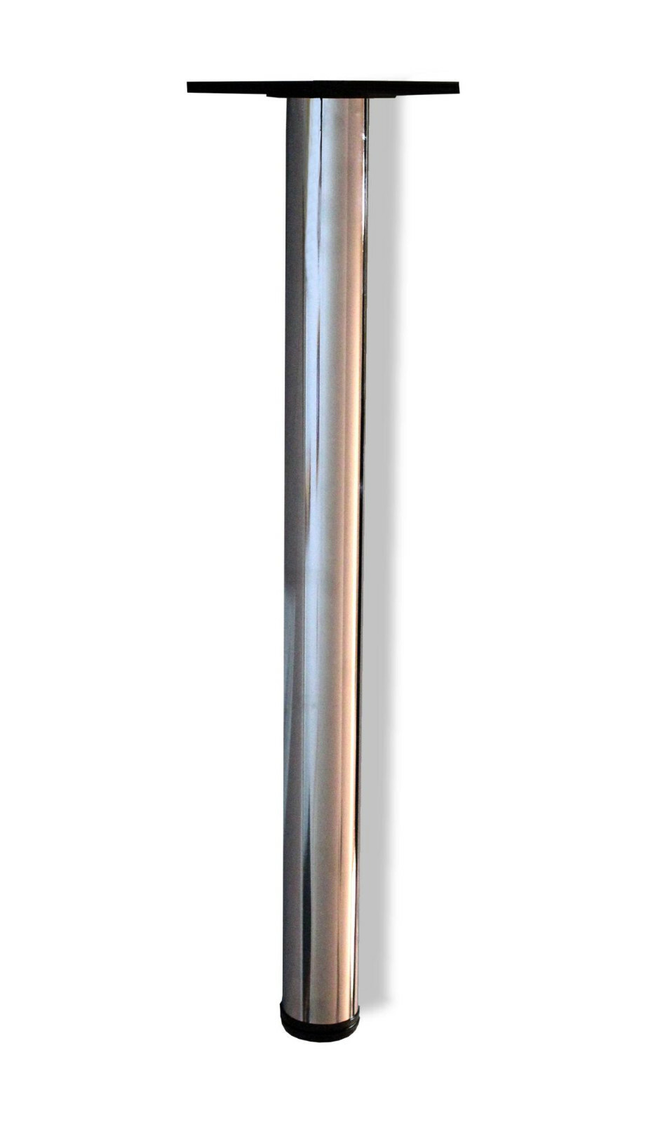 Table Leg, Chrome, 28" High, 2 3/8" Diameter Pack of 4 Legs | eBay