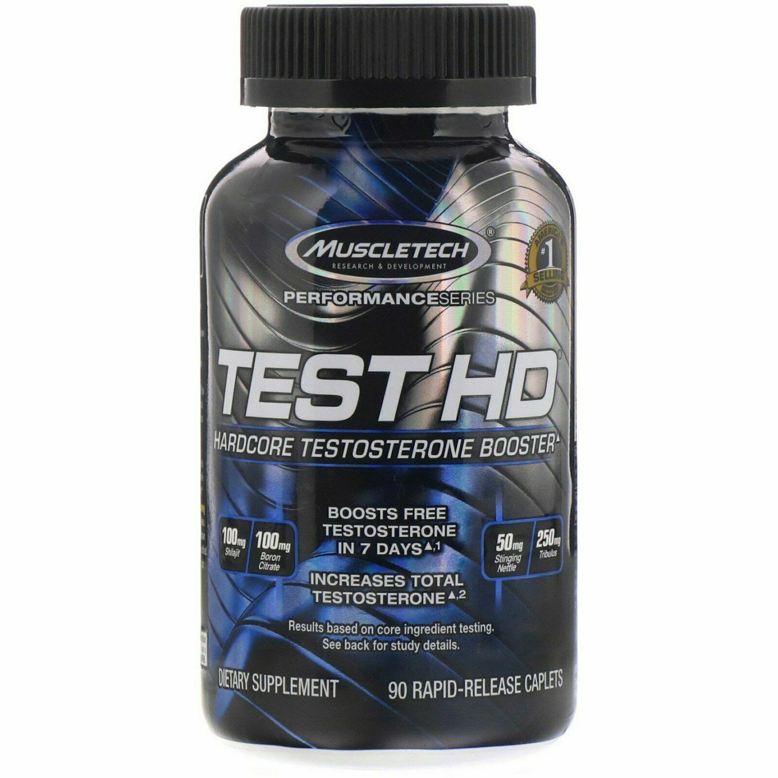 Buy MuscleTech Performance Series TEST HD Hardcore Testosterone Booster ...