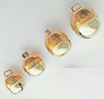 Falconry, Dog, Cat Bells Two Tensile Acorn Bell Pair (Silver Bottom ...