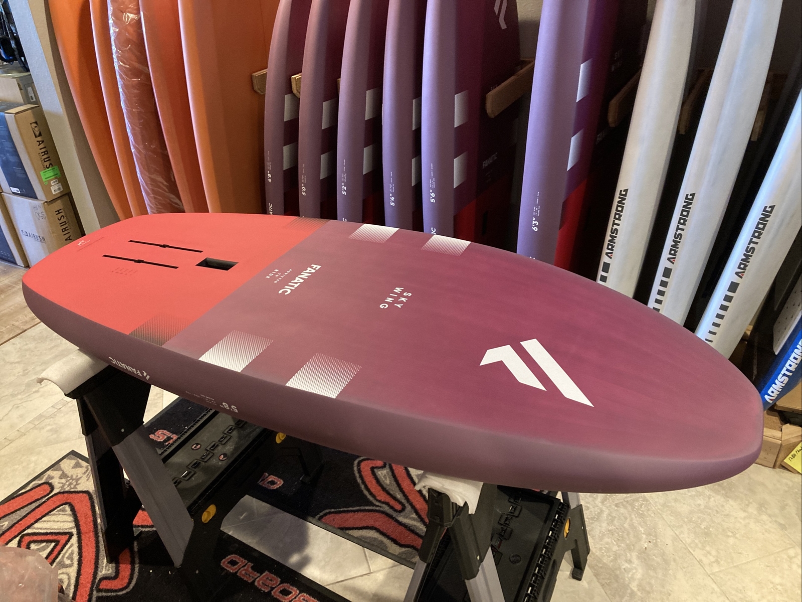 2022/2023 FANATIC SKY WING 5'8" x 28" 125L WING FOIL BOARD | eBay