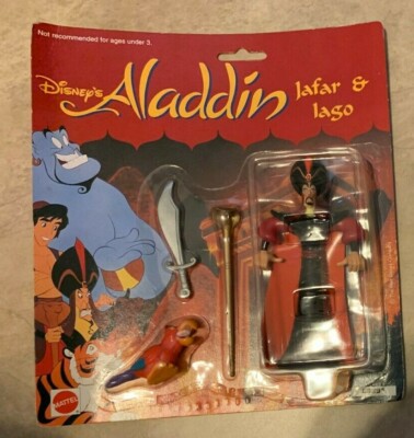 Vintage Jafar & Lago Combo Pack Aladdin Figure NEW factory sealed ...