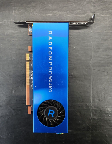 AMD Radeon Pro WX 4100 4GB GDDR5 Graphics Card - 4x Mini DisplayPort | eBay