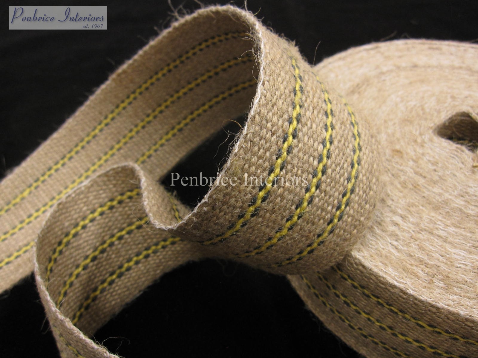 Upholstery chair webbing Traditional jute woven craft sewing tapes sofa ...