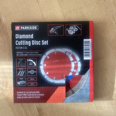 Parkside Diamond Cutting Disc Set PDTSM 2 A1 Roof Tilers | eBay UK