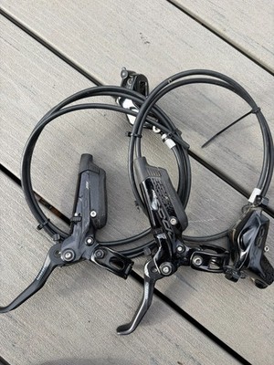 SRAM Code RSC 4-Piston Calipers Front and Rear Disc Brakeset | eBay