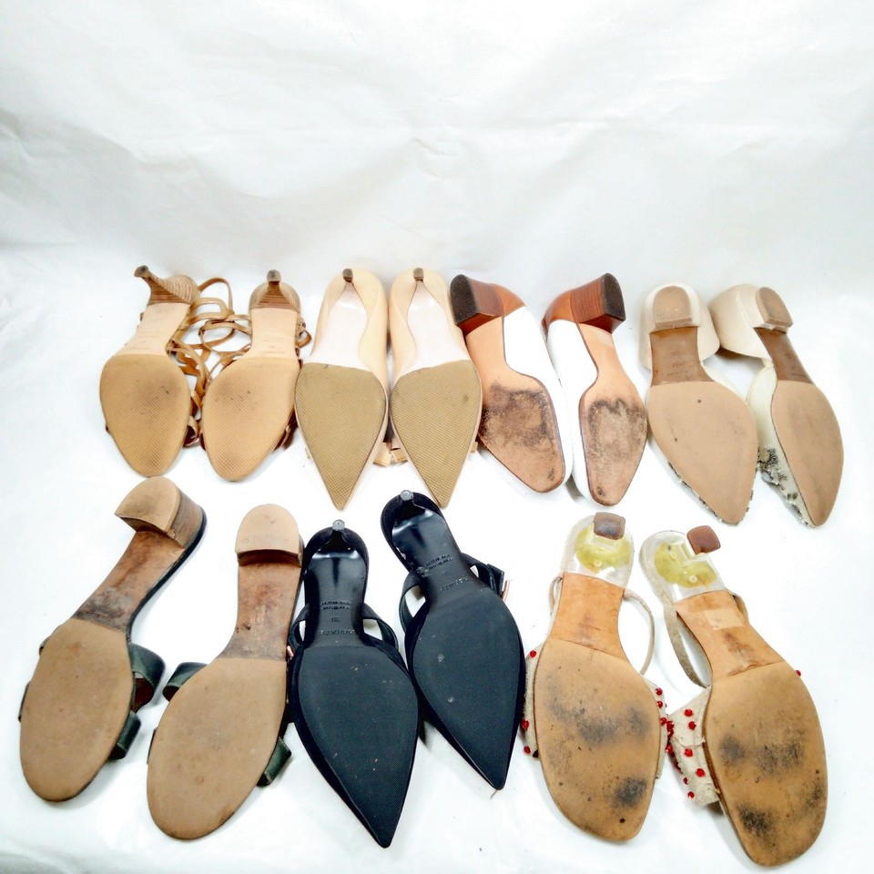 ChanelHermes and others Leather Shoes 7 piece set JUNK 582096 | eBay