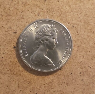 It.# CN-72 / Bahama Islands - Bahamas 25 Cents 1966 KM-6 | eBay