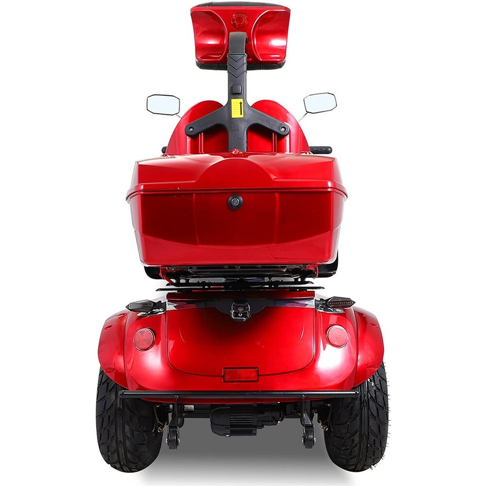 800W-1000W Motor 4-Wheel All-Terrain Electric Mobility Scooter for Farm ...