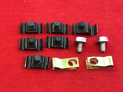 FORD FALCON XW XY ZC ZD BRAKE LINE CLIP KIT FIREWALL SEDAN UTE FITS XR ...