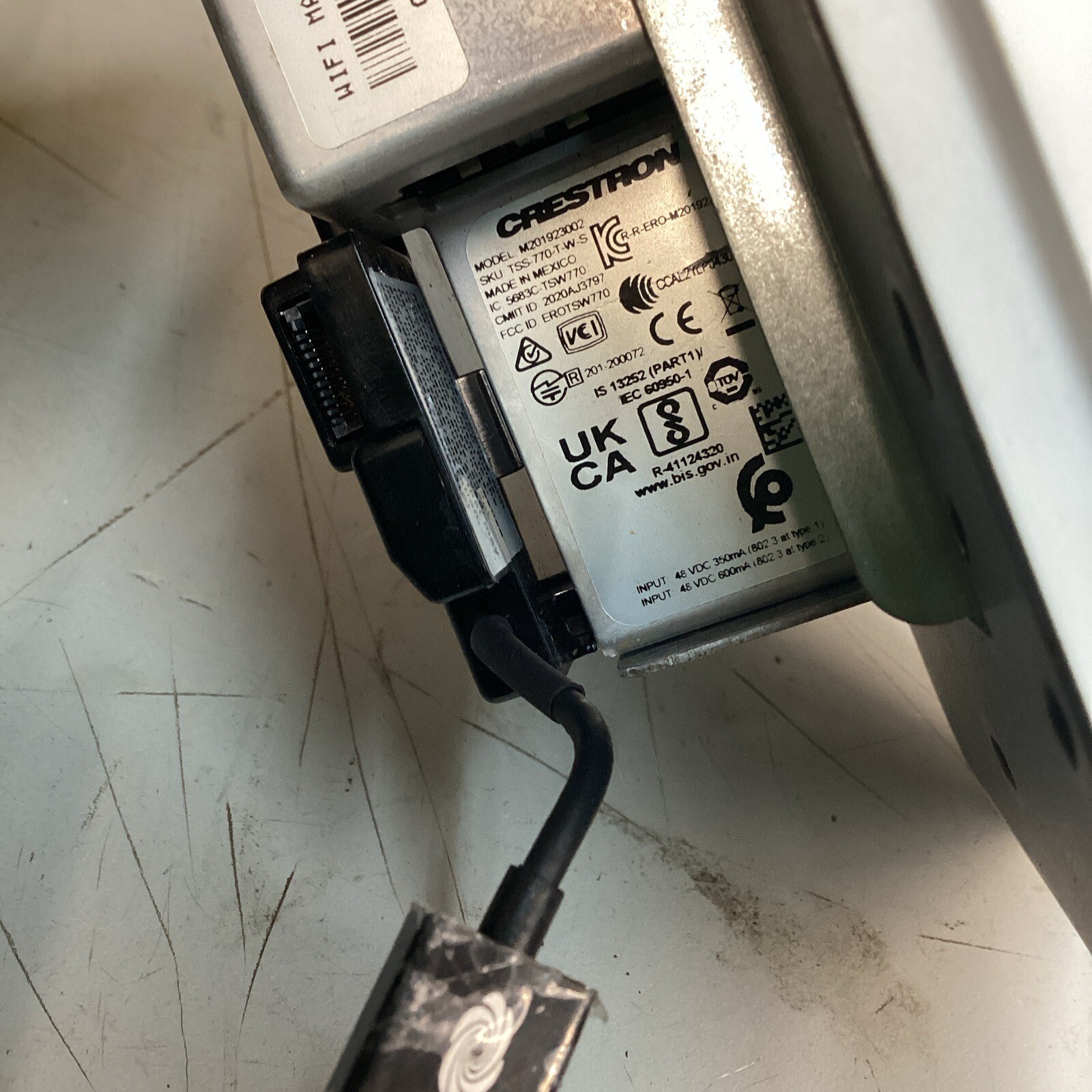 Crestron TSS-770-W-S ~ 7" Touch Panel | eBay