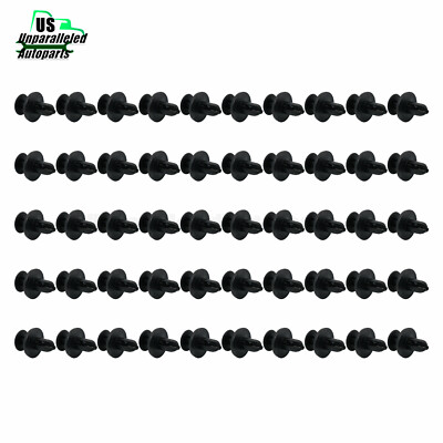 For Mitsubishi Subaru 50Pcs Bumper Fender Liner Push Clips MR288150 ...