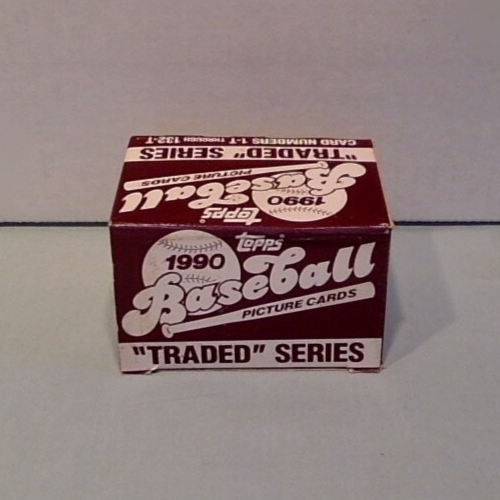 1990 TOPPS TRADED Baseball Complete Set (132 Cards) – NM-MT | eBay