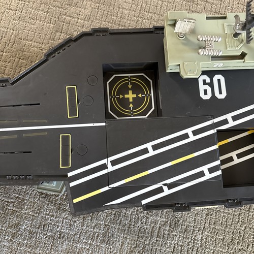 GI Joe USS Saratoga Aircraft Carrier Motorized Ship 2001 Hasbro Works ...