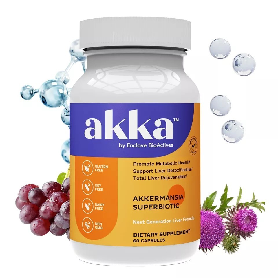AKKA Premium Liver Cleanse Detox & Repair Superbiotics metabolism ...