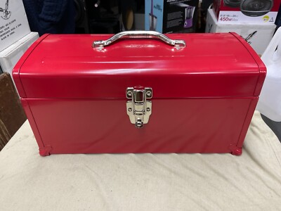 NEW Stack On Classic RED Steel 16" Tool Case Handheld Carry On Tool BOX ...