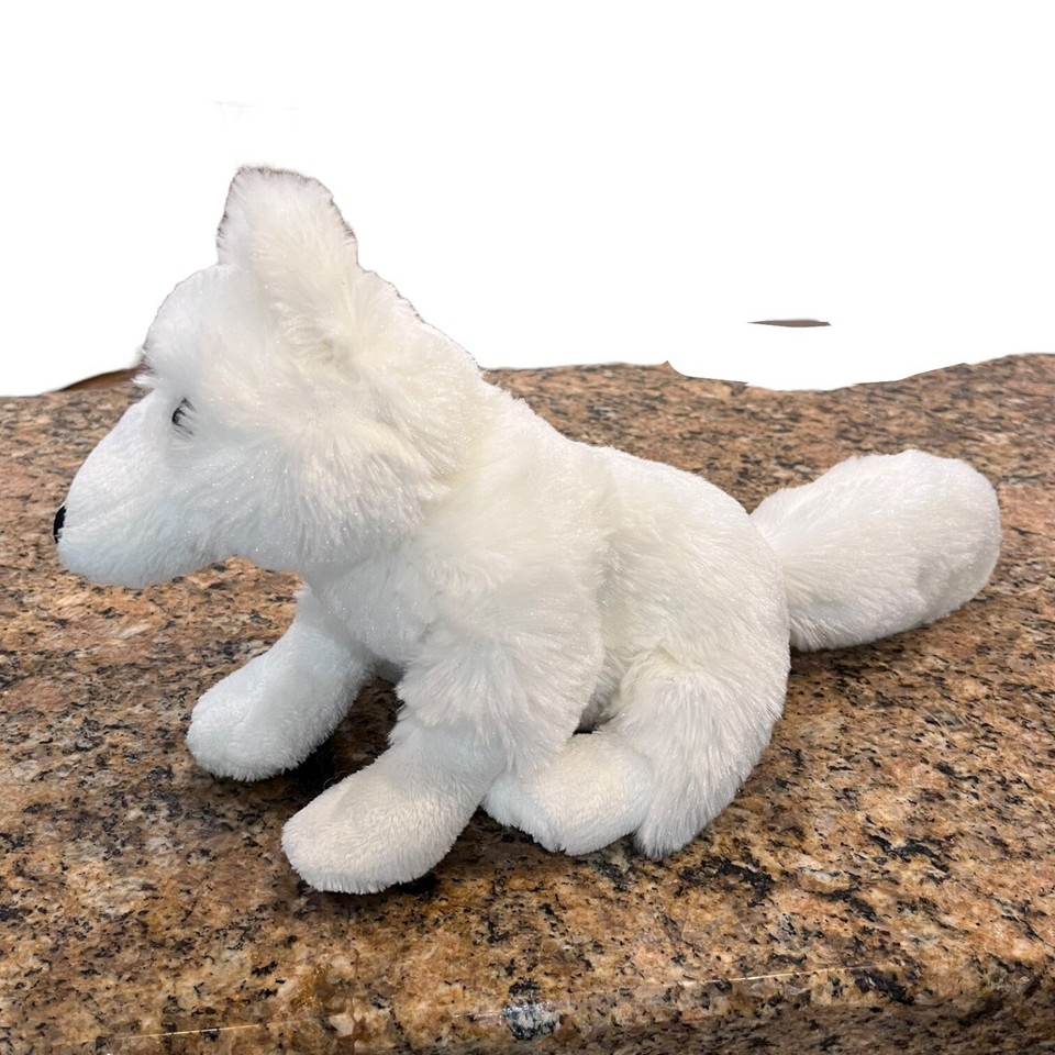 GANZ Webkinz White Arctic Fox 9" Stuffed Animal Plush Toy HM210 (No ...