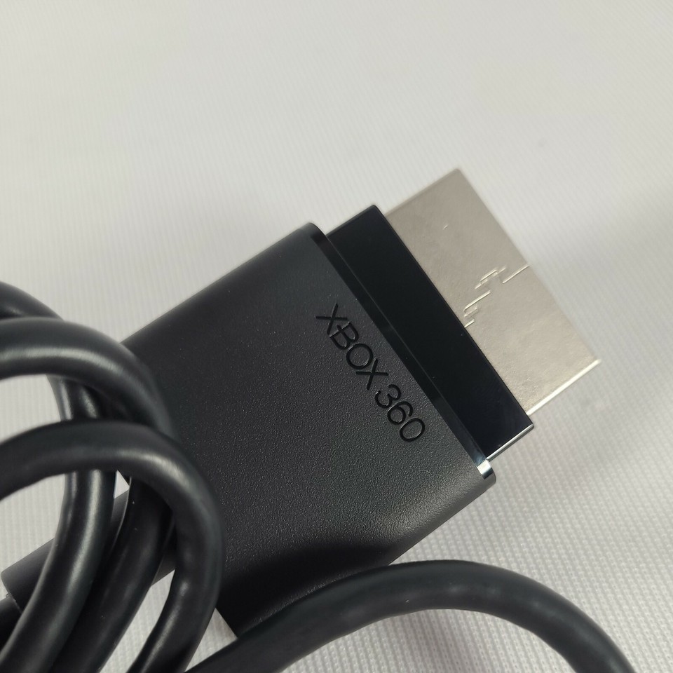 Microsoft Xbox 360 Slim AV Cable RCA Composite TV LEAD OFFICIAL GENUINE ...