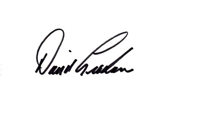 DAVID GRAHAM SIGNED 3X5 INDEX CARD - CUT AUTOGRAPH | eBay