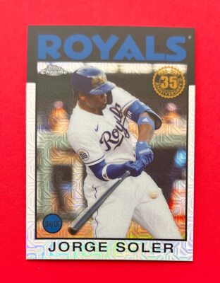 Jorge Soler ~ 2021 Topps Chrome ~ Mojo Refractor #86BC-49 | eBay