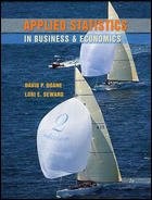 APPLIED STATISTICS IN BUSINESS & ECONOMICS (2ND EDITION) By David P ...