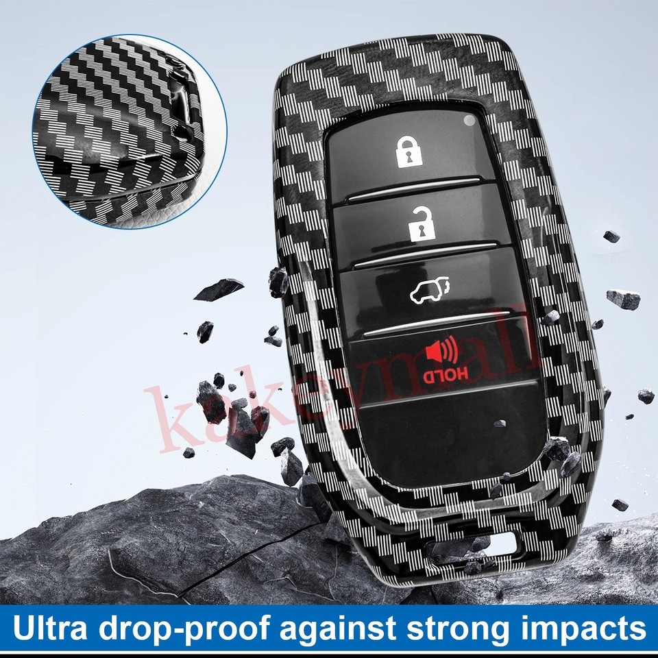 Car Key Case Fob Cover For Toyota Sienna Corolla Tundra Prius ...