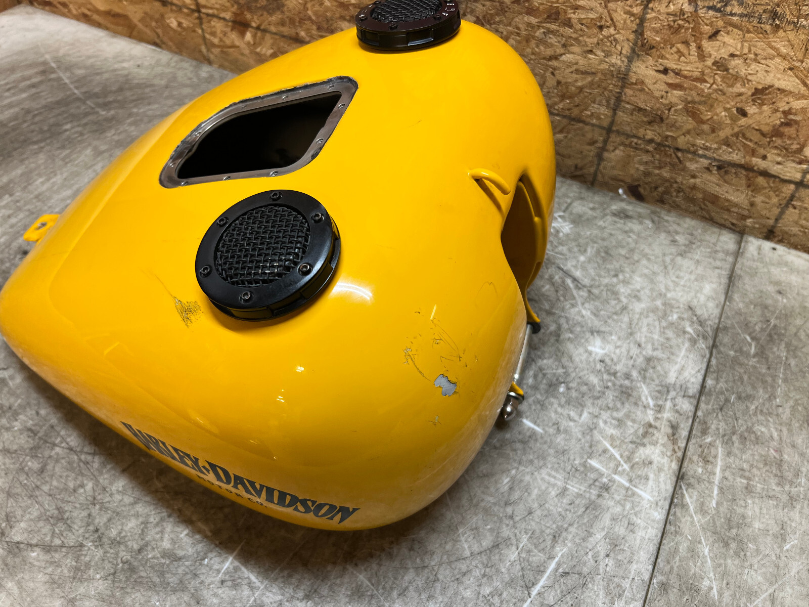 HARLEY DAVIDSON FAT BOY FLSTFI FATBOY SOFTAIL SOFT TAIL GAS TANK FUEL ...