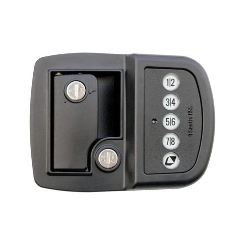 Lippert Keyless RV Door Lock with 60' Bluetooth Range, Lighted Keypad ...