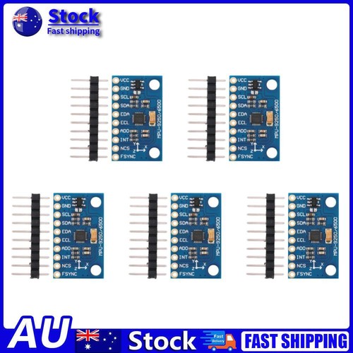 AU 5Pcs GY-9250 MPU9250 9-axis/9-axis Attitude Sensor Module IIC/SPI ...