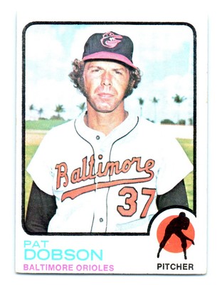 1973 Topps Pat Dobson Baltimore Orioles #34 | eBay