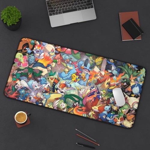 Pokemon Gaming Desk Mat Pokemon XXL Mouse Pad Gaming Mouse Pad | eBay