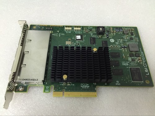 LSI 9201-16e 6G 16-lane external SAS HBA FW:P20 IT Mode ZFS FreeNAS ...