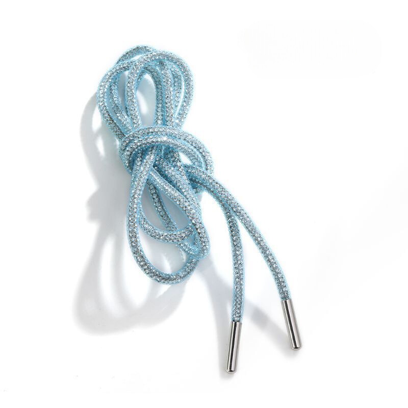 2pcs Rhinestone Shoe Laces Hoodie String Mesh Rope Replacement ...