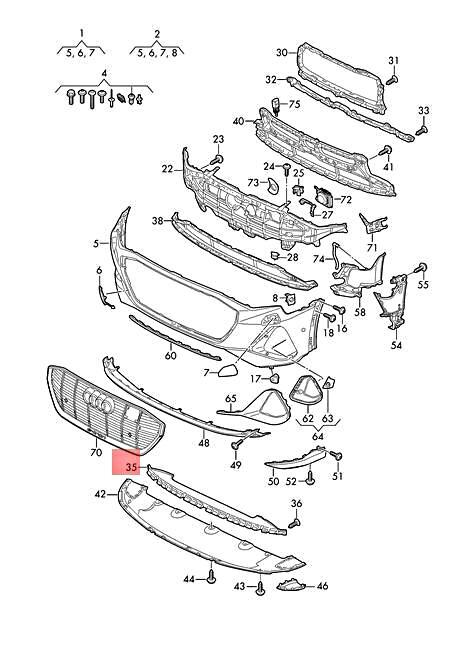 Genuine AUDI Audi e-tron GEA GEN Plastic Foam Strip 4KE807549B | eBay