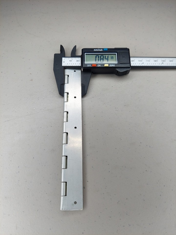 Military Standard Aircraft Aluminum Piano Hinge 6.5” Long P/N: MS20257 ...