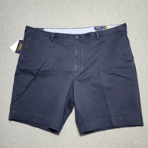 Polo Ralph Lauren Chino Shorts BIG 48B Classic Fit 9" Stretch Blue $98. ...