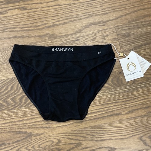 Branwyn Women's Essential Seamless Merino Bikini Black Large NWT | eBay