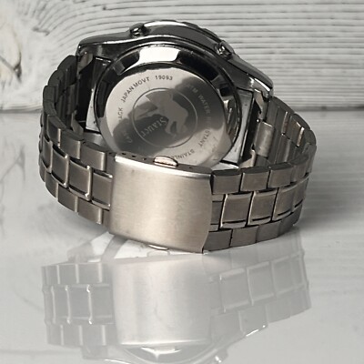 Stauer Mens Watch 54mm Case SS Bracelet With Crystal No Movement ...