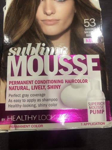 L'Oreal Paris Sublime Mousse by Healthy Look Hair Color, 53 Golden ...