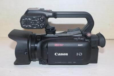 Canon XA11 Compact Full HD Camcorder w/Canon Battery & Handle | eBay